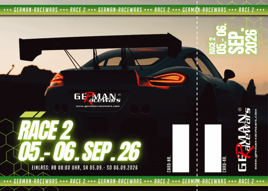2026 GRW Ticket September Sa-So – German-RaceWars